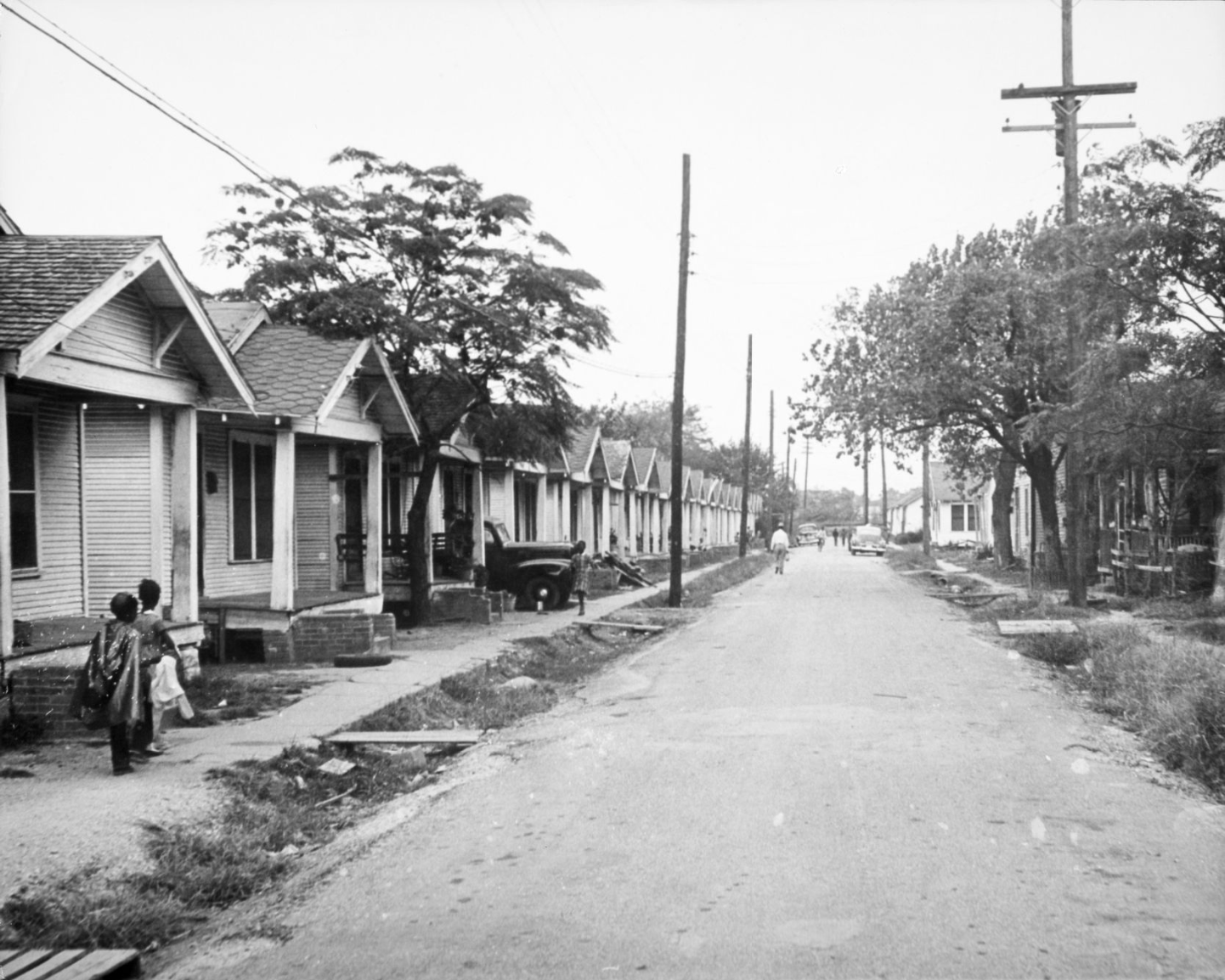 Fifth Ward row houses - A Curious Histonian