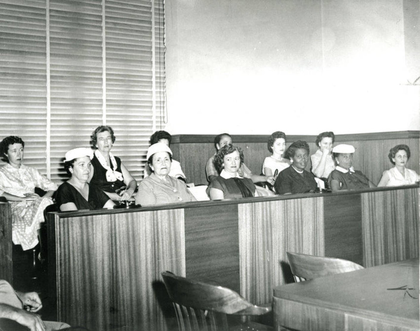 Houston's first female civil court jury - A Curious Histonian