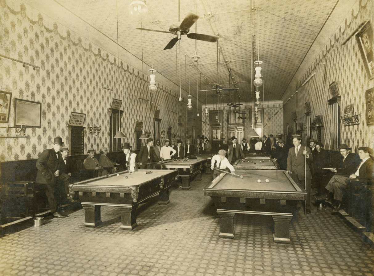 W. Keating Pool Parlor - A Curious Histonian